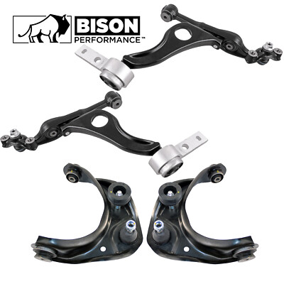 Bison Performance 4pc Front Upper & Lower Control Arms Kit For Mazda 6 ...