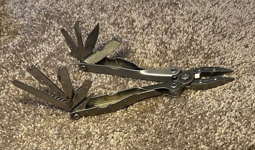 Vintage SCHRADE Original TOUGH Multi-Tool USA Needle Nose With Leather Sheath | eBay