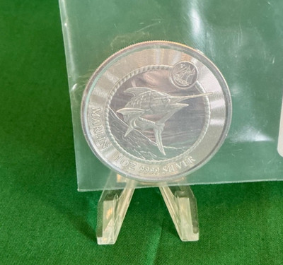 2023 1 oz Cayman Islands Blue Marlin Silver Coin BU stunning | eBay