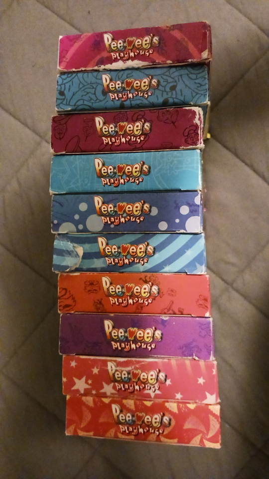 Pee-Wees Playhouse Set VHS, 1996, 10-Tape Set incomplete | eBay
