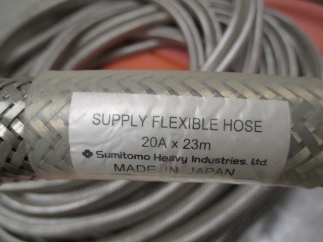 Sumitomo SHI FLX-20FM23R0-00 Supply Flexible Hose, Stainless Steel ...