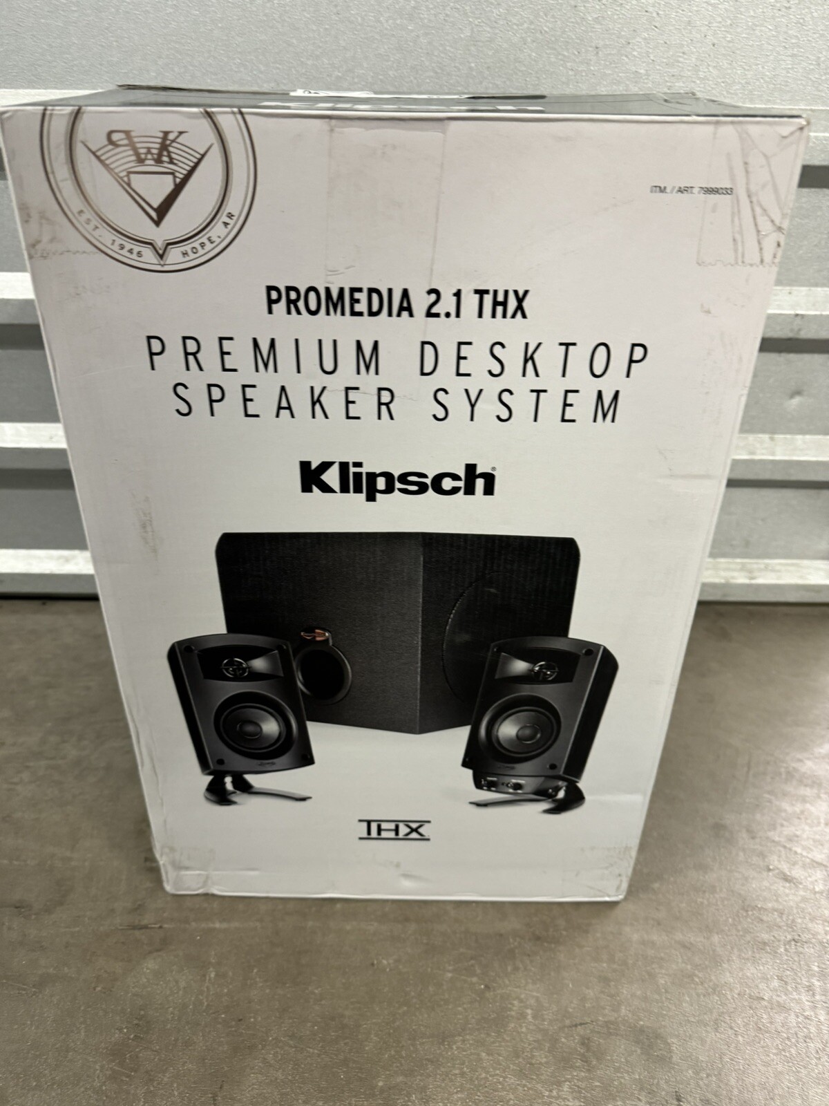 Klipsch ProMedia 2.1 THX Certified PC Desktop Computer Speaker System ...