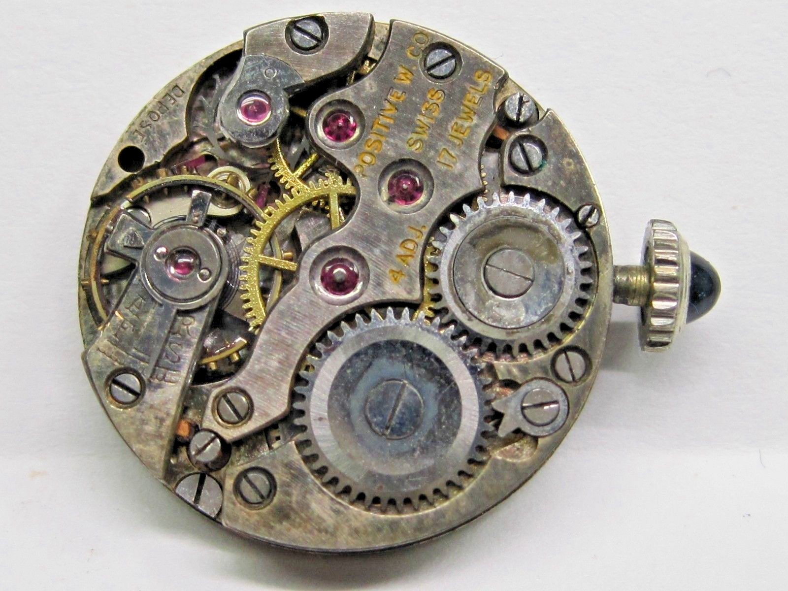 Antique Depose Pocket Watch Movement, 19 mm , Round | eBay