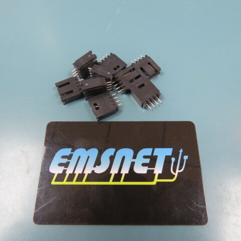 TYCO 102202-1 Qty of 19 per Lot Connector Header Through Hole 4 ...