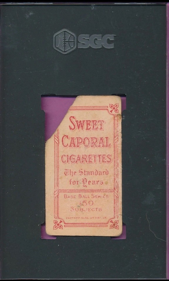 1909-11 T206 HARRY PATTEE Brooklyn 150 Sweet Caporal SGC (RC) | eBay