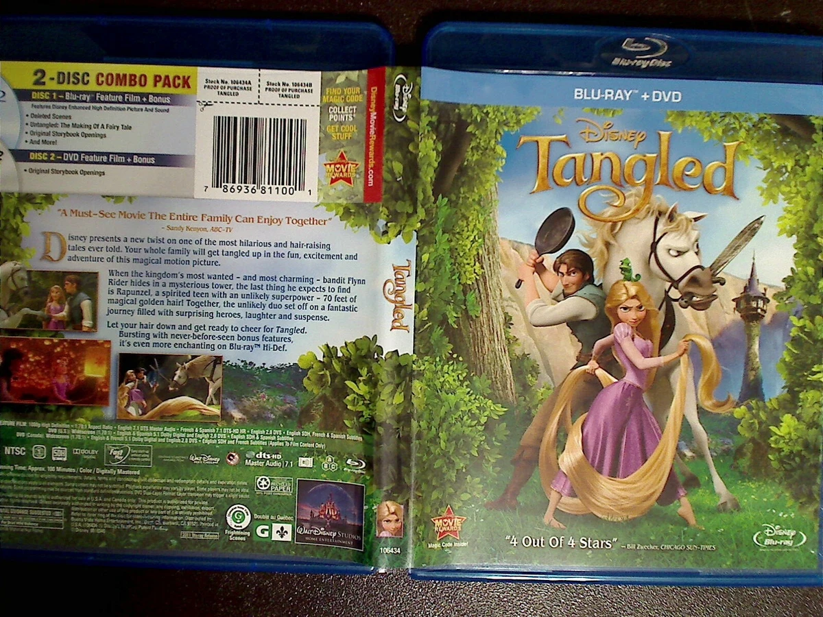 Tangled Dvd Case
