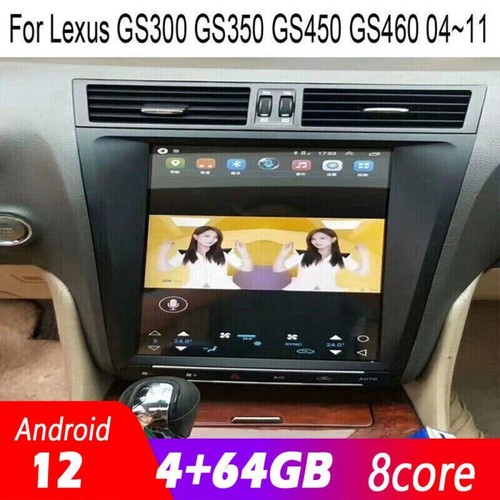 12.1" Touchscreen Radio Android Gps Navigation For Lexus Gs300 Gs350 ...
