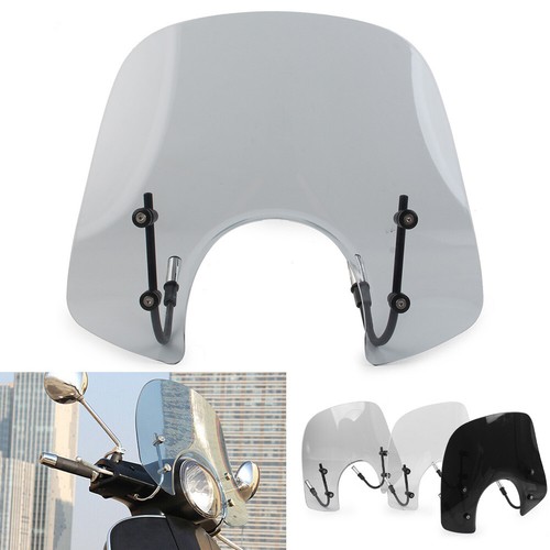 1 Set For Vespa GTS 250 GTS 300 All Year Windshield Windscreen ABS ...