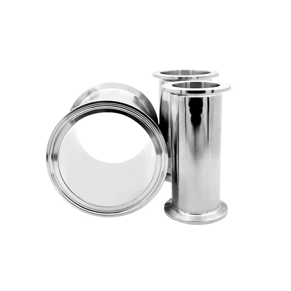 Sanitary Tri Clamp Tube, 2" Length Spool Tube Stainless Steel Seamless ...