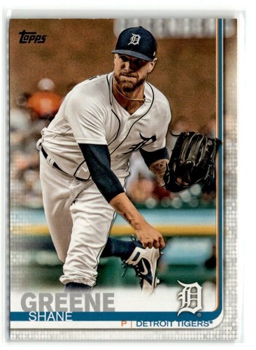 2019 Topps Baseball #229 Shane Greene Detroit Tigers | eBay