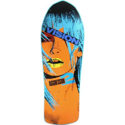 VISION AGGRESSOR 2 CONCAVE DECK - 10: X 30.25" TURQ | eBay
