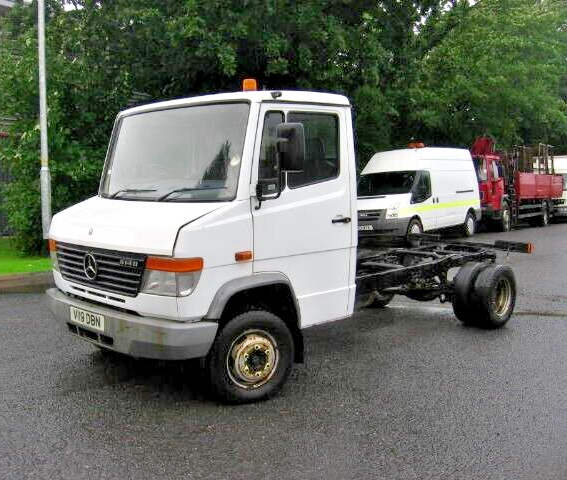 MERCEDES BENZ VARIO 614D CHASSIS CAB VERY RARE 1 OWNER MANUEL LOW MILES ...