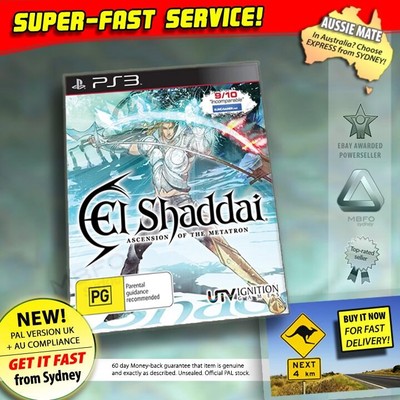 El Shaddai PS3 *NEW *PAL *RARE Ascension of the Metatron game for ...