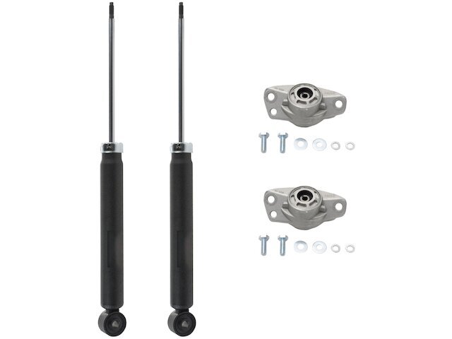 TRQ 96HK83W Rear Shock Absorber and Shock Mount Kit Fits 2006-2014 VW ...