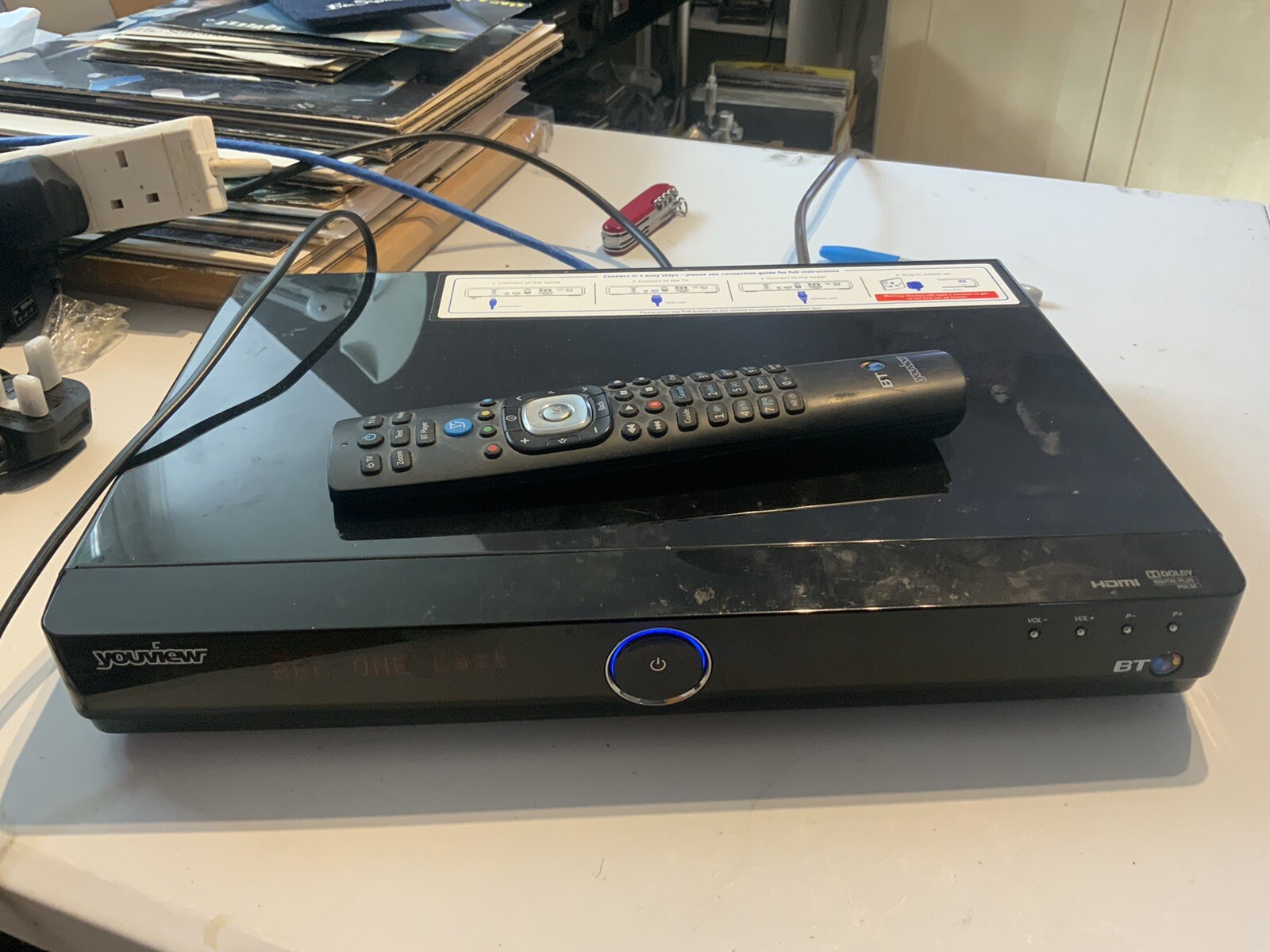 BT. Humax Freeview HD Recorder Box - BT | Grelly UK