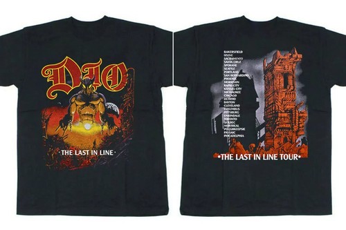 Dio Last In Line Tour VTG 80s T-Shirt, Vtg Concert, Heavy Metal Roc S ...