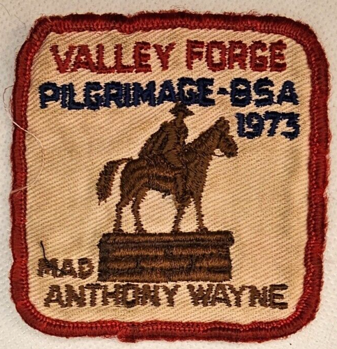 Vintage 1973 Valley Forge Pilgrimage Boy Scouts Patch | eBay