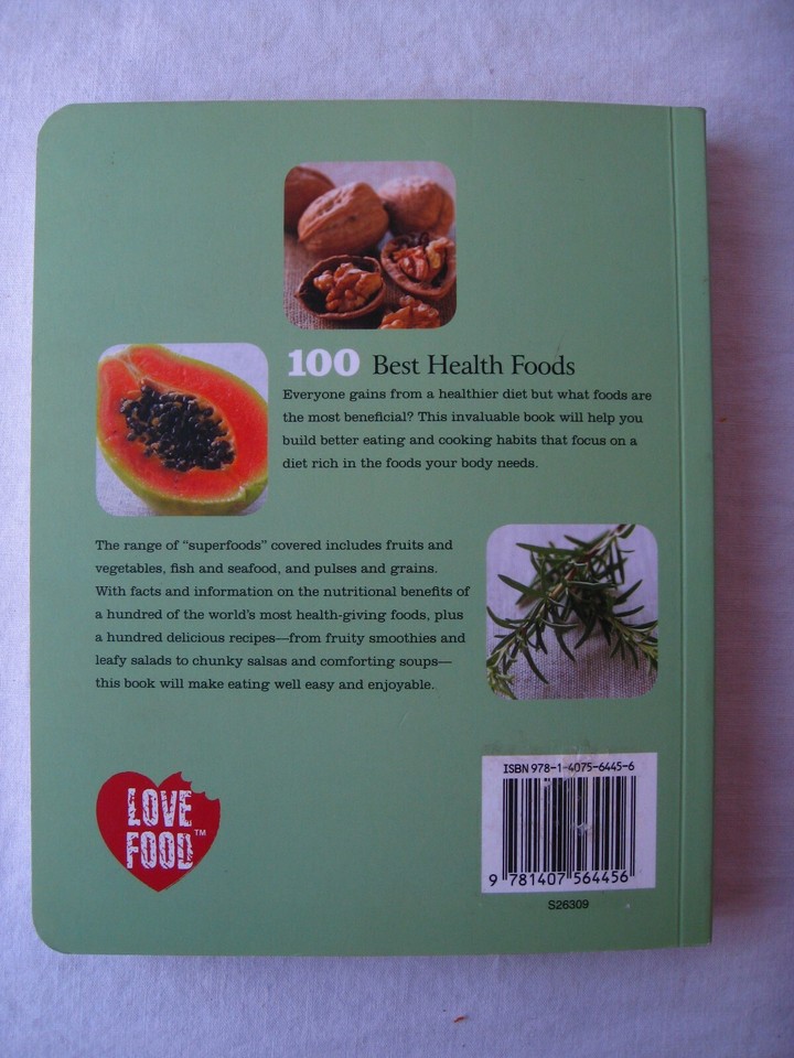 100 Best Health Foods - 2009 | eBay