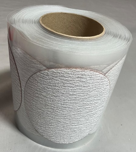 3M 51144-84185 Microfinishing PSA Film Disc Roll 366L 5" x NH 180 ...