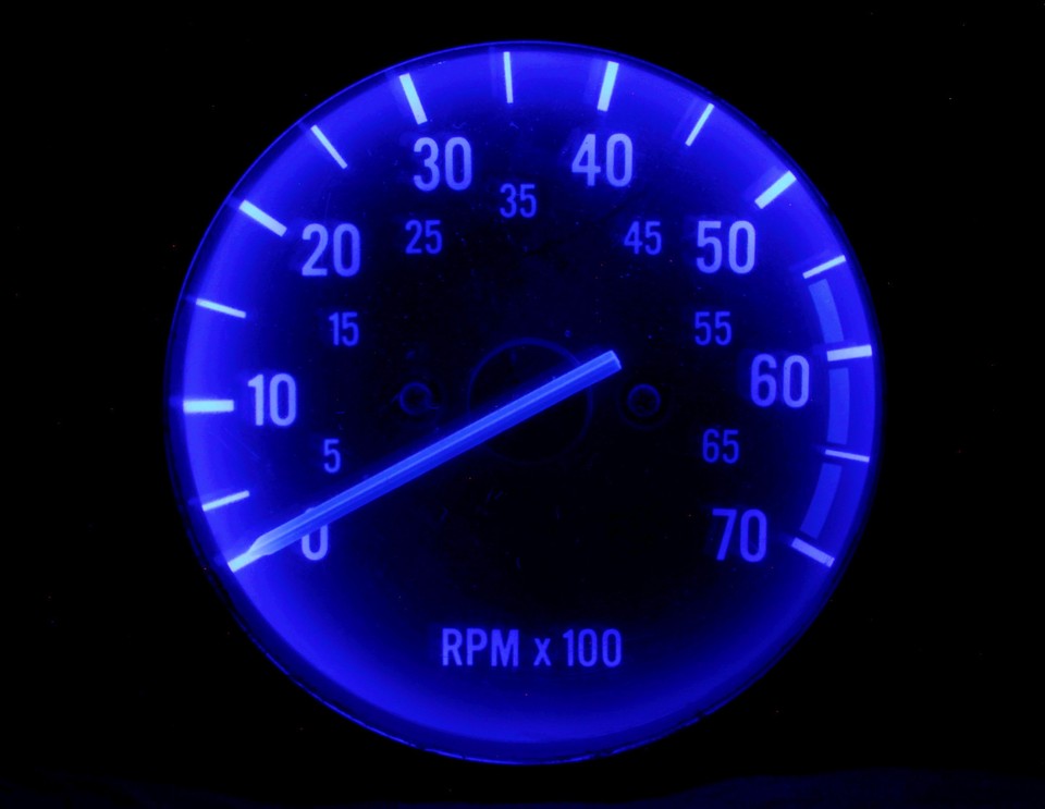 Blue LED Speedometer Gauge Cluster Dash Interior LED Kit for Jeep YJ ...