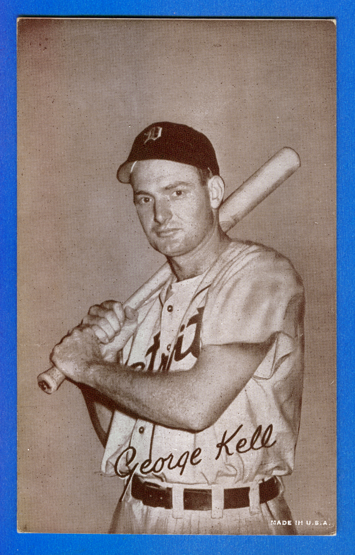 1947-66 Exhibit GEORGE KELL (Detroit Tigers) (vg+) | eBay