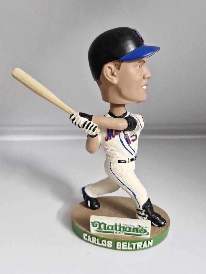 Carlos Beltran New York Mets Nathan's Famous Bobblehead" | eBay