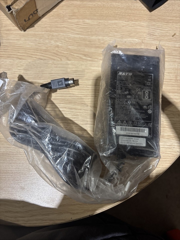 Genuine SATO AC Adapter TG15-5011-19V 4-Pin For Printer 51W Charger ...