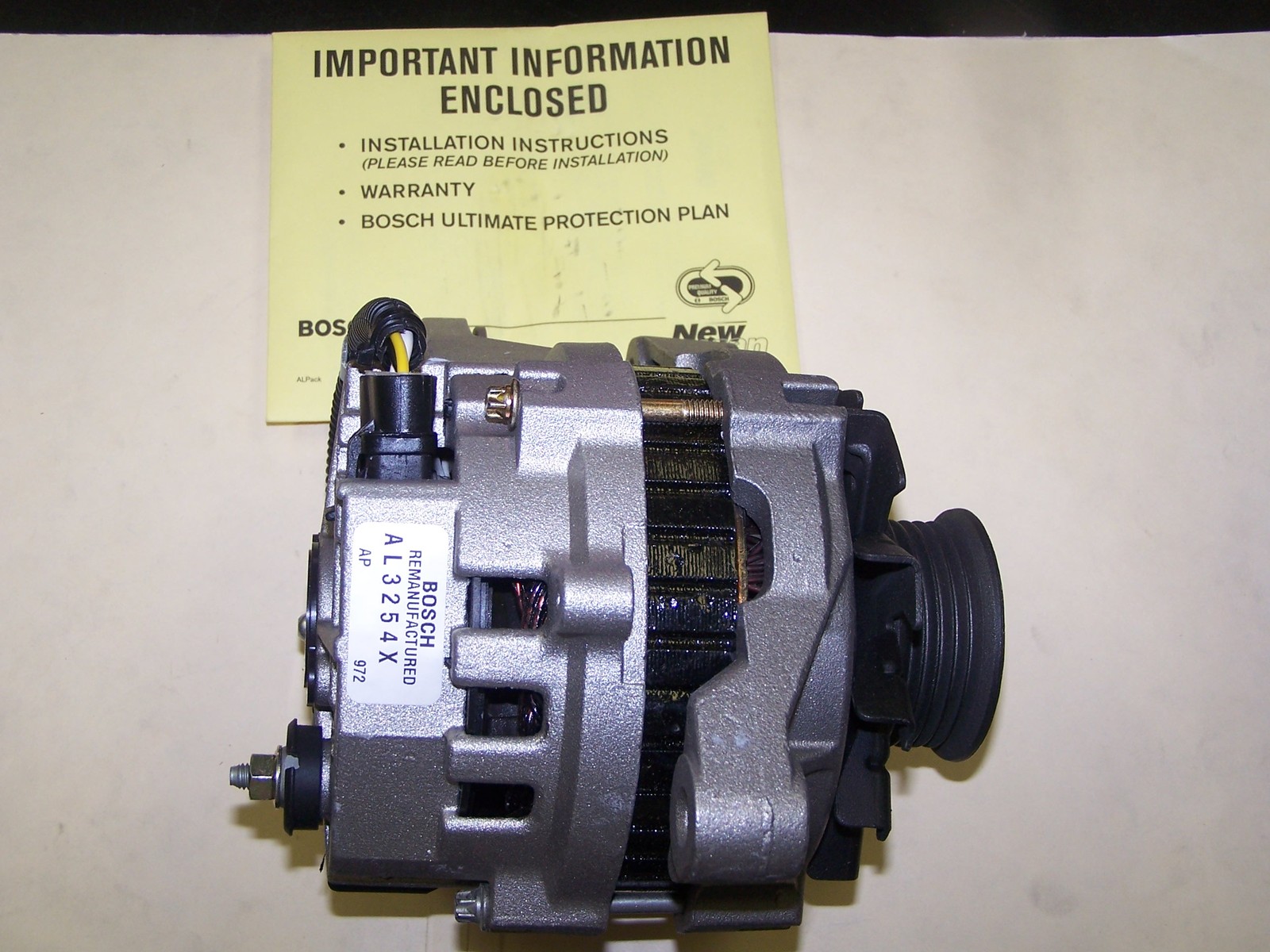 Bosch AL3254X Reman Alternator fits Geo Prizm LSi Toyota Celica Corolla ...