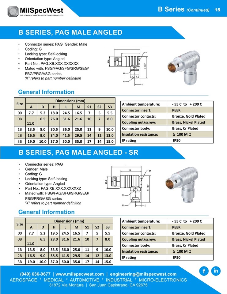 FPG.2B.312.CLAD82 - Push-Pull Plug, 90 Degree EQUIV - PAG.2B.312.CLAD82 ...