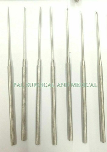 Micro Ear Pick/ Needles Set Of 7 For Myringotomy ENT Instrument | eBay