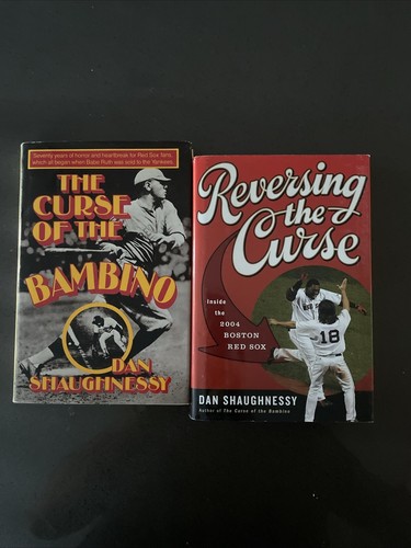 Curse of the Bambino And Reversing The Curse Both Signed by Dan ...