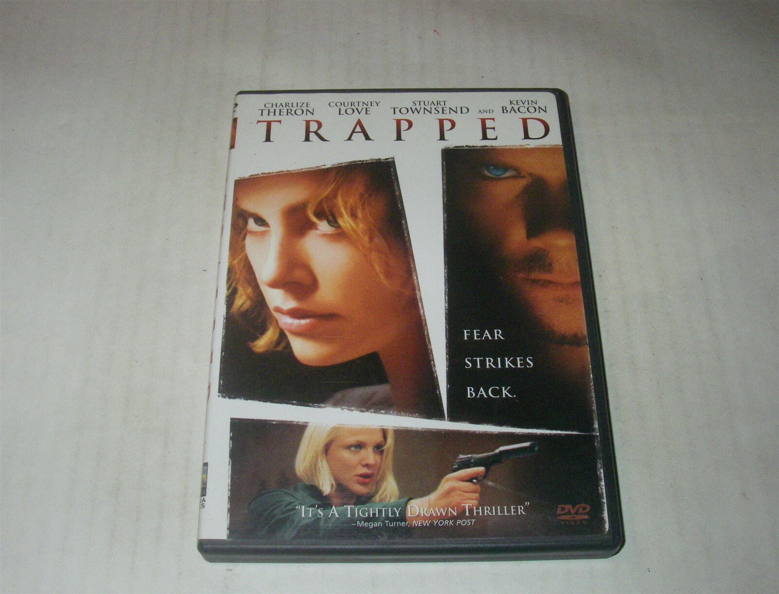 TRAPPED DVD MOVIE CHARLIZE THERON KEVIN BACON A1510 | eBay