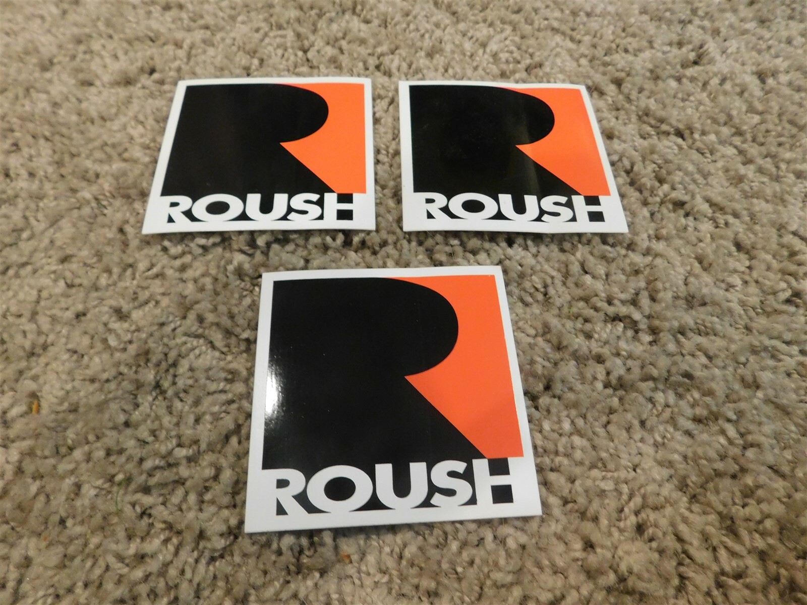 ROUSH RACING FORD MUSTANG F150 CHALLENGER STAGE 1 2 3 LOGO DECAL ...
