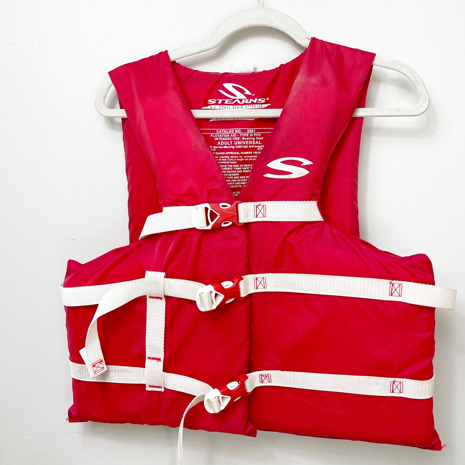 Stearns classic life vest boating vest Adult universal Type 3 u.s coast ...