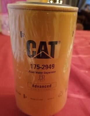 Genuine Caterpillar 175-2949 Fuel Filter Water Separator CAT 1752949 ...