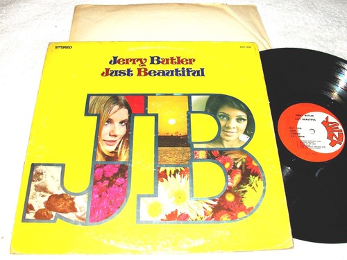 Jerry Butler "Just Beautiful" 1968 R&B Soul LP, VG-, Original Kent ...