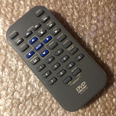 Audiovox Kawasaki DVD Video Remote P05003-2 For PVS3393 Player DRC6296 ...
