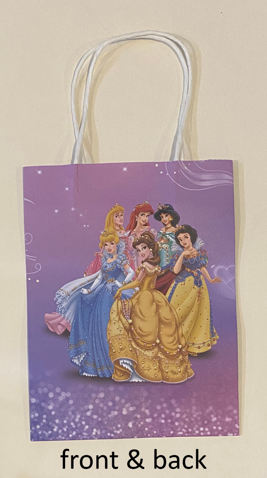 Disney Princess Favor Bags Set, 16 Pieces, 4 Styles, 8.25"x6.25" | eBay UK