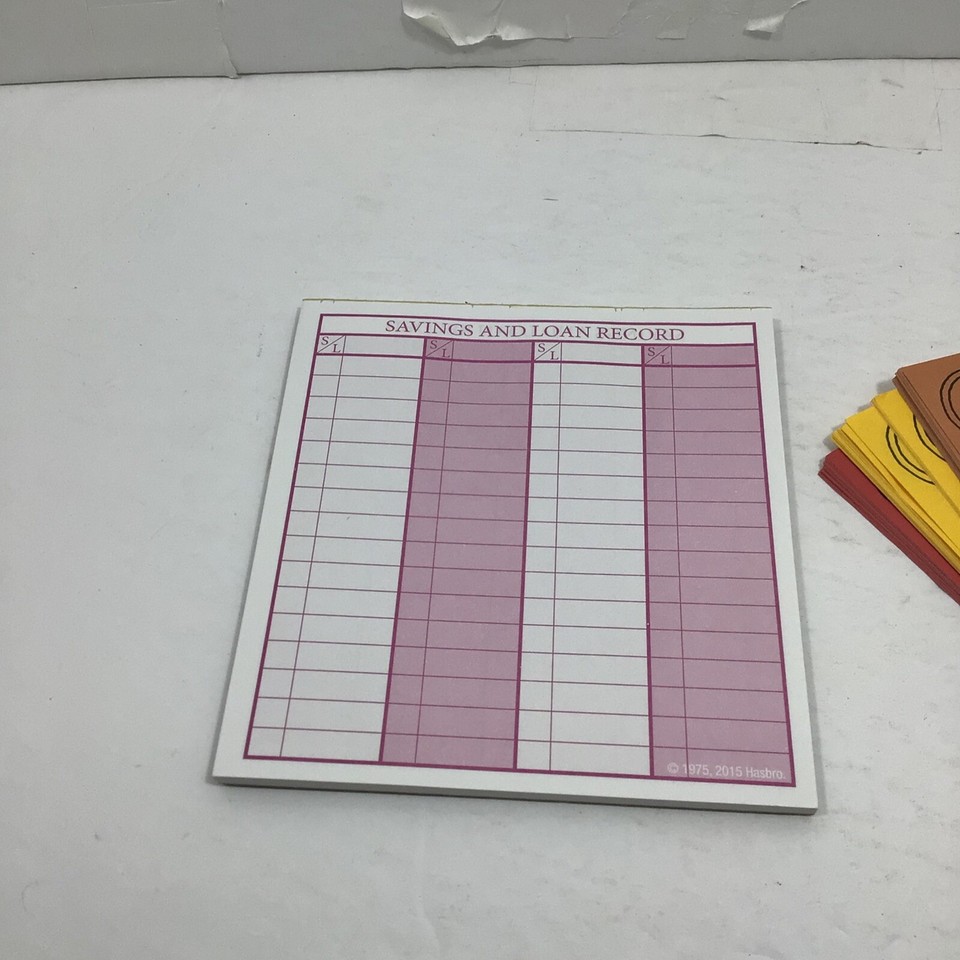 Hasbro Retro Series Payday Board Game, 1975 Edition 2015 parts only ...