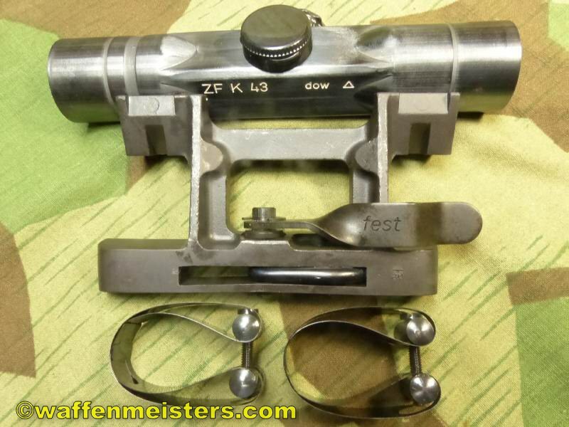 zf4 combo, Scope and Mount for the German WWII G43 K43 ZF-4 | eBay