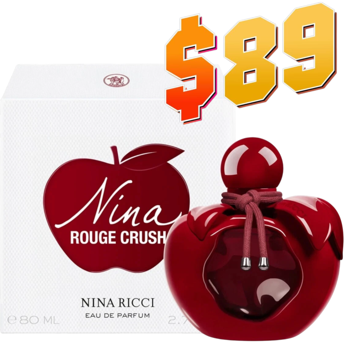 Ricci Rouge Ricci Ricci 80ml Nina Ricci Nina Rouge Eau de Toilette ...