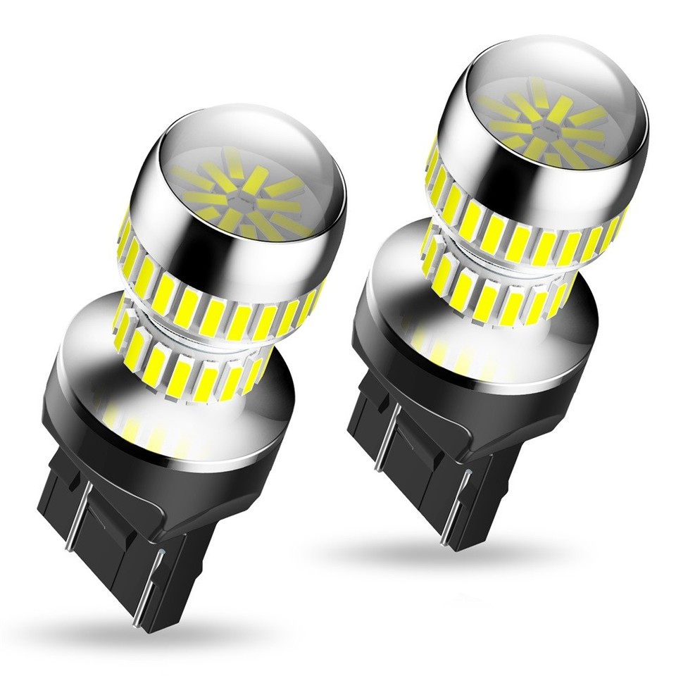 CANBUS 7443 7440 Amber LED Front Turn Signal Light Bulbs No Hyper Flash ...