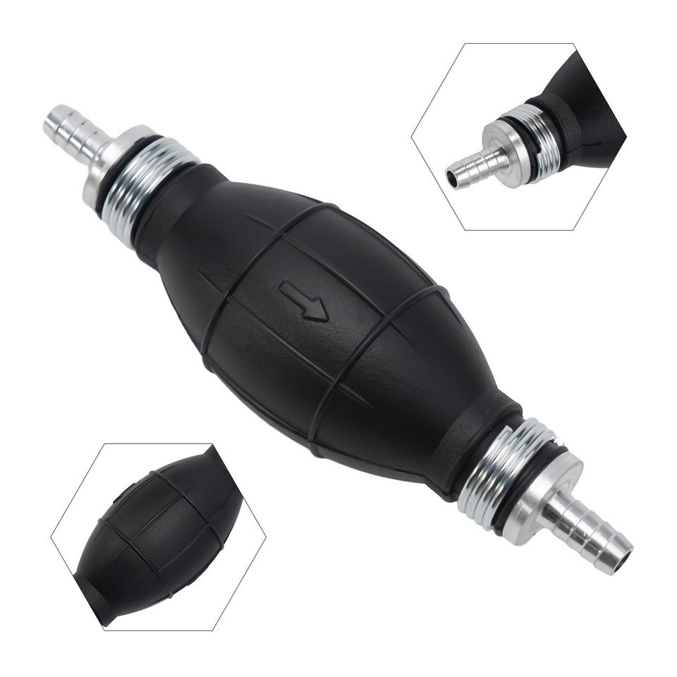 Bulb Hand Pump Hand Pump One-Way Valve 1 Pc Quickly Prime Valve Black ...