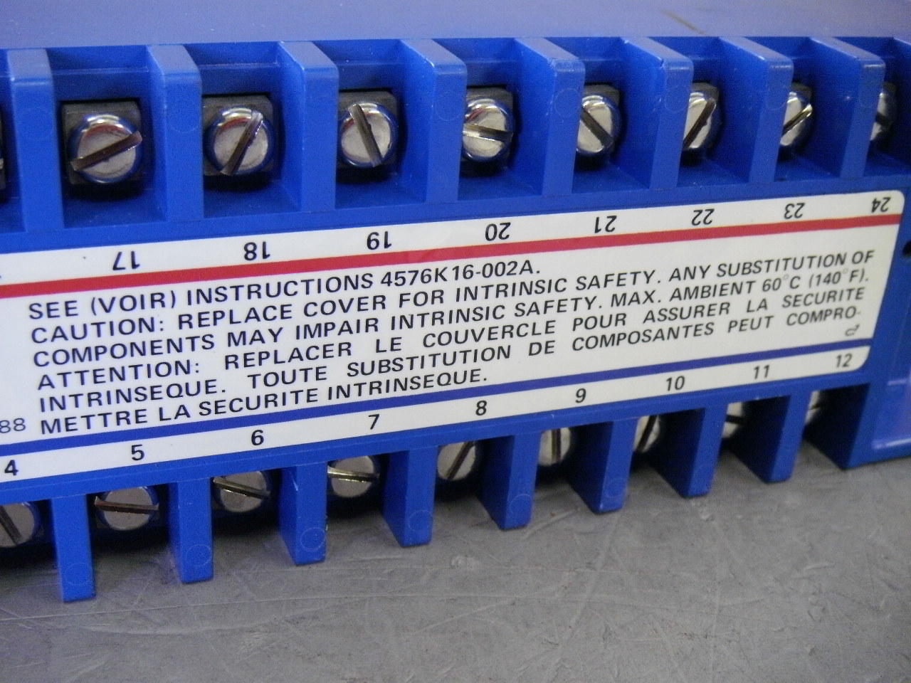 Bailey Babcock Wilcox 7666 Control Room Terminal Output Barrier Unit | eBay