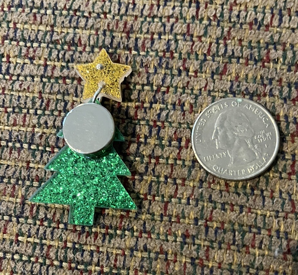 Christmas TREE Pretty COVER MINDER Unique Holiday Needle Minder Diamond ...