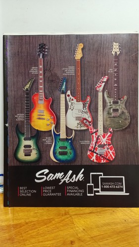 SAM ASH MUSIC STORES GUITARS PRINT AD 11 X 8.5 d3 | eBay
