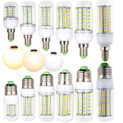 220V LED Corn Light Bulbs E14 E27 B22 G9 Warm Cool White Lamp 6W 12W ...