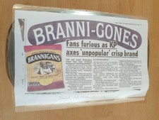 Brannigans Smoked Ham and Pickle Crisps 40g X 18 Best Before 30 May ...