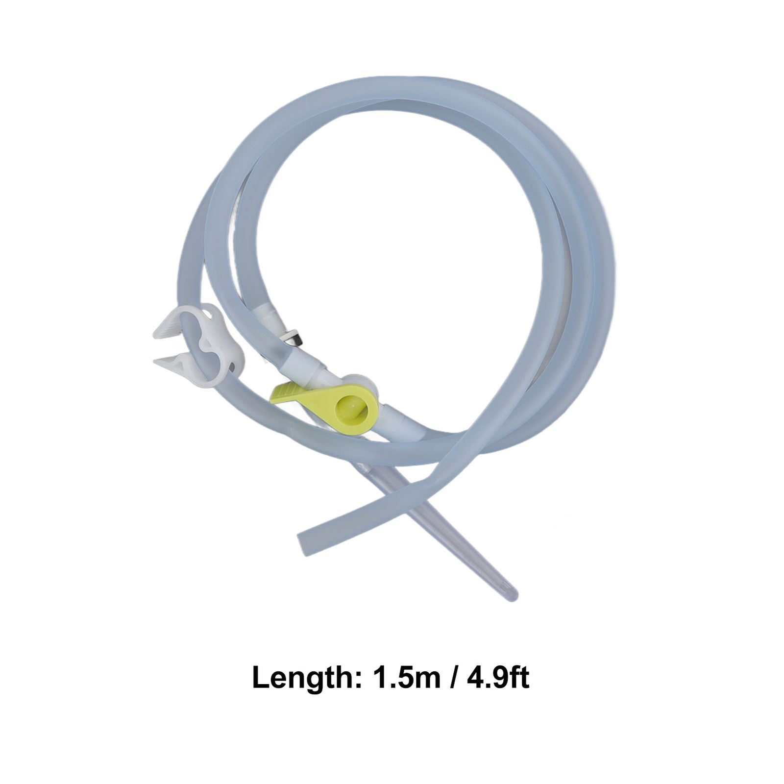 Soft Silicone Enema Colon Tube Tip Kit 1.5m Silicone Enema Pipe Soft ...