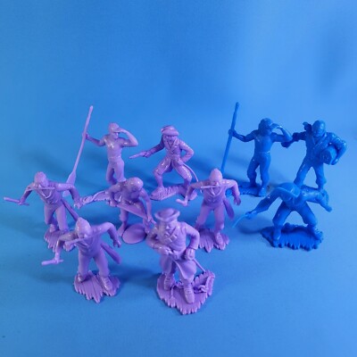 MARX Pirates of Caribbean Purple Blue Lot | eBay